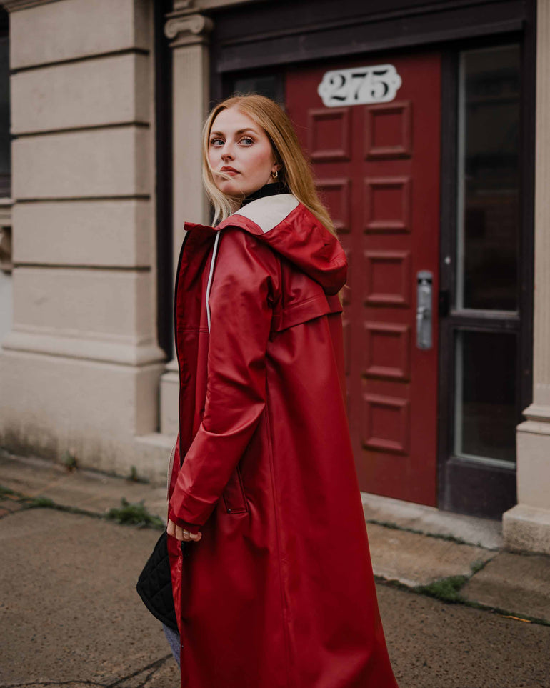 mernini - full length raincoat