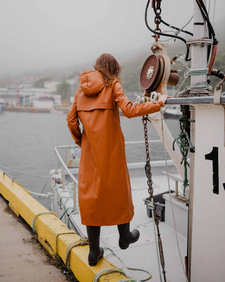 mernini - full length raincoat