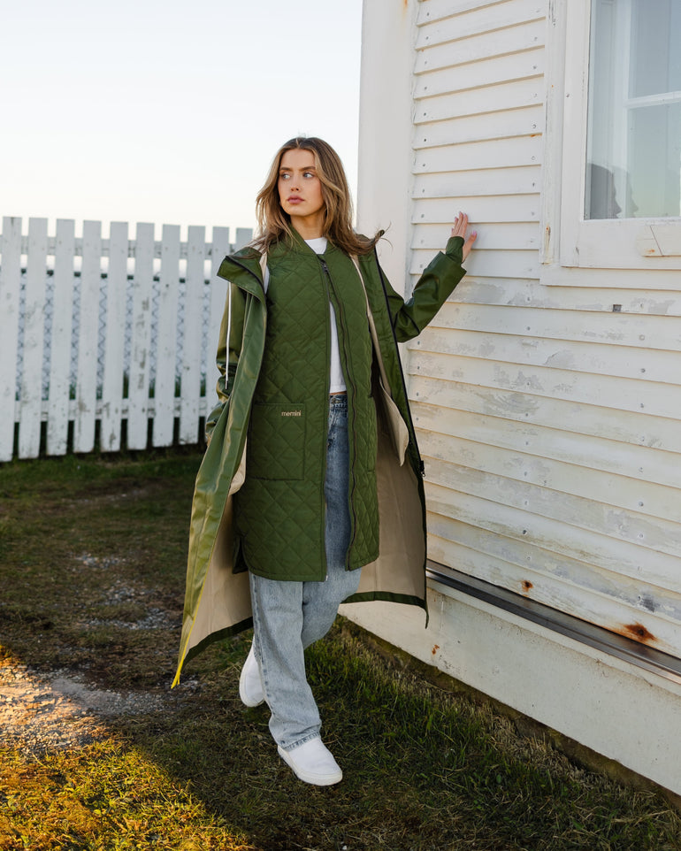 mernini - full length raincoat