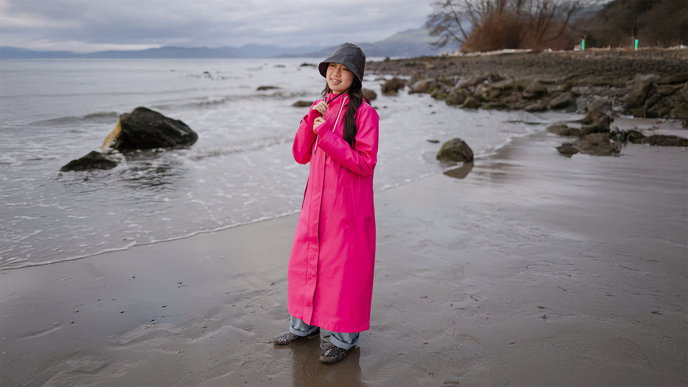 mernini - full length raincoat