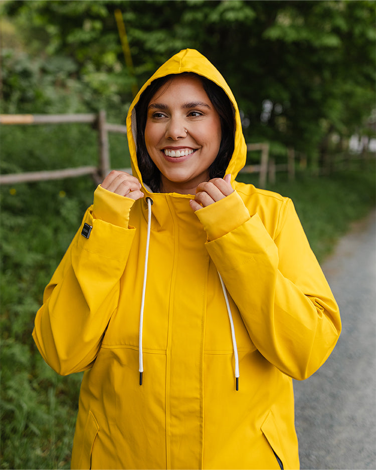 mernini - full length raincoat