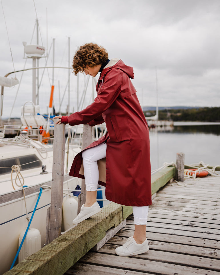 mernini - full length raincoat