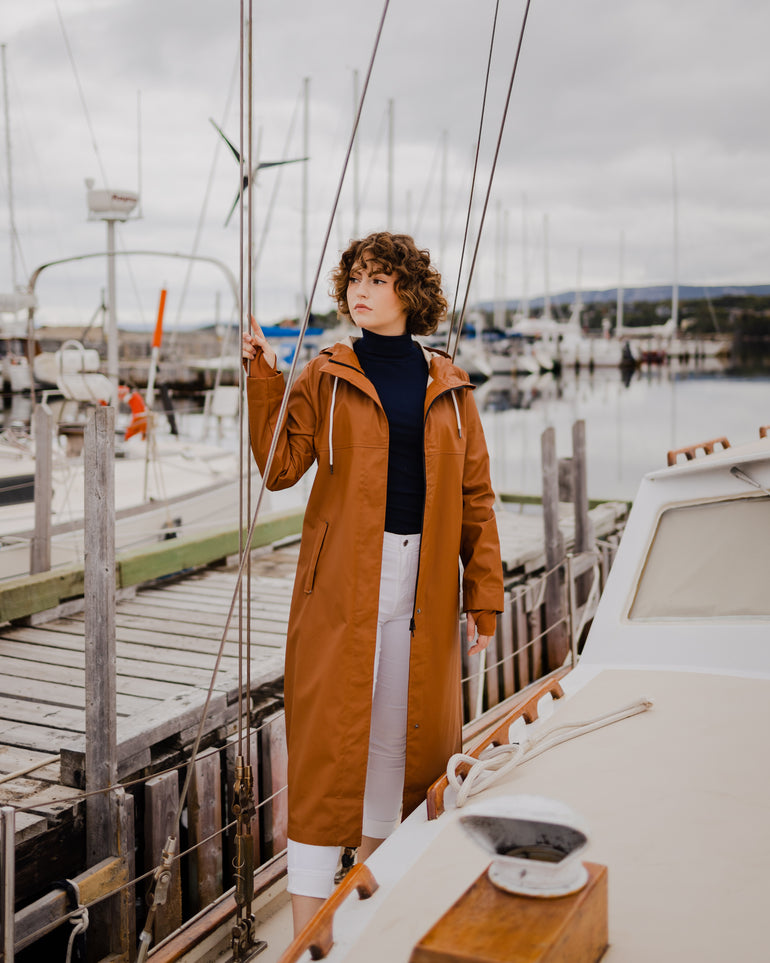 mernini - full length raincoat
