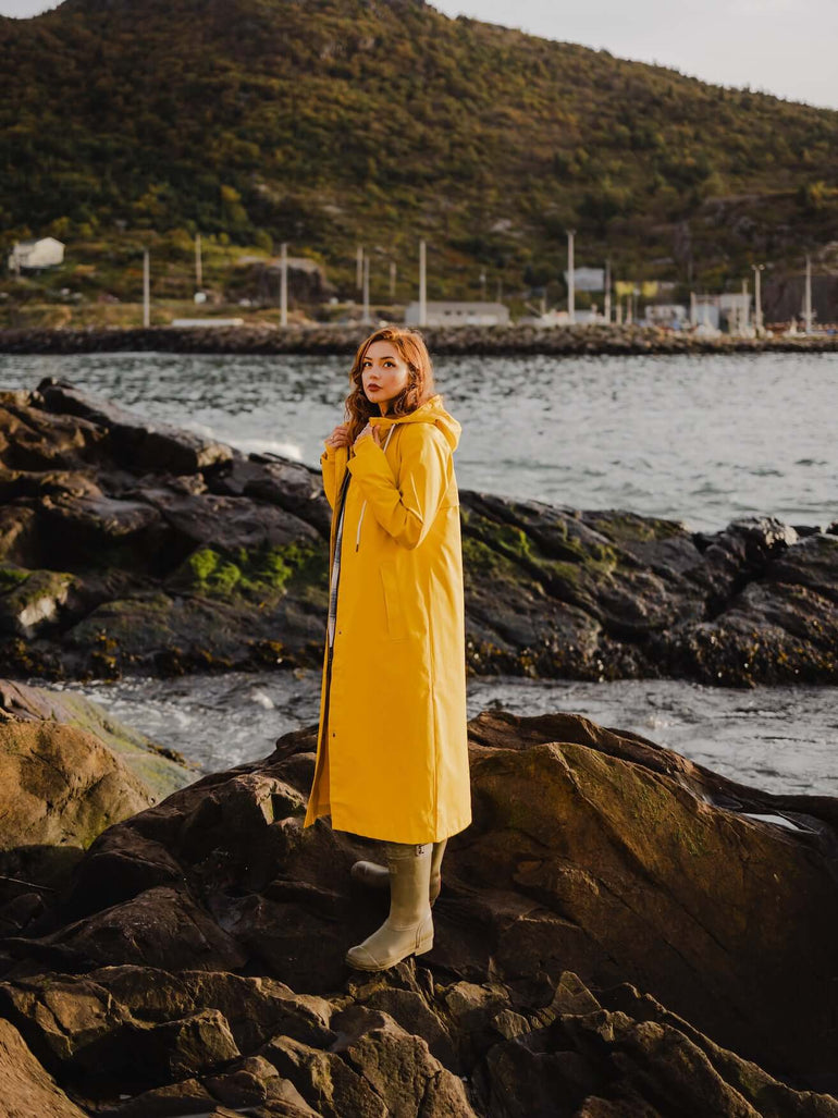 mernini - full length raincoat